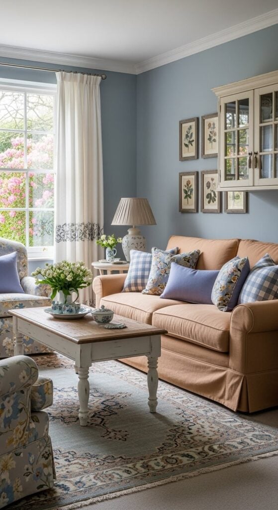 23 Blue And Beige Living Room Designs Worth Copying