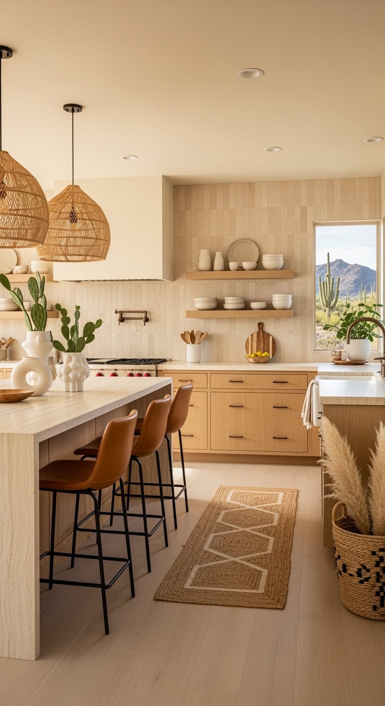 23 Organic Modern Kitchen That Feel Natural