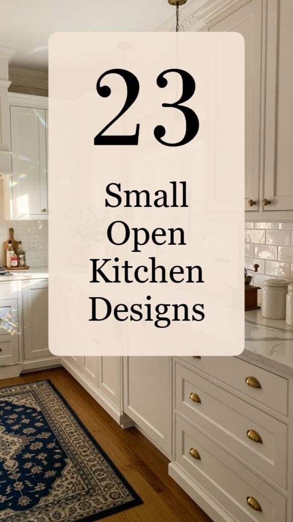 23 Small Open Kitchen That Brightens Every Morning