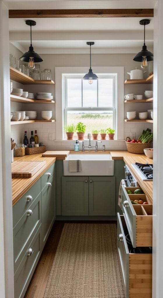 23 Small Kitchen Counters That Add So Much Style