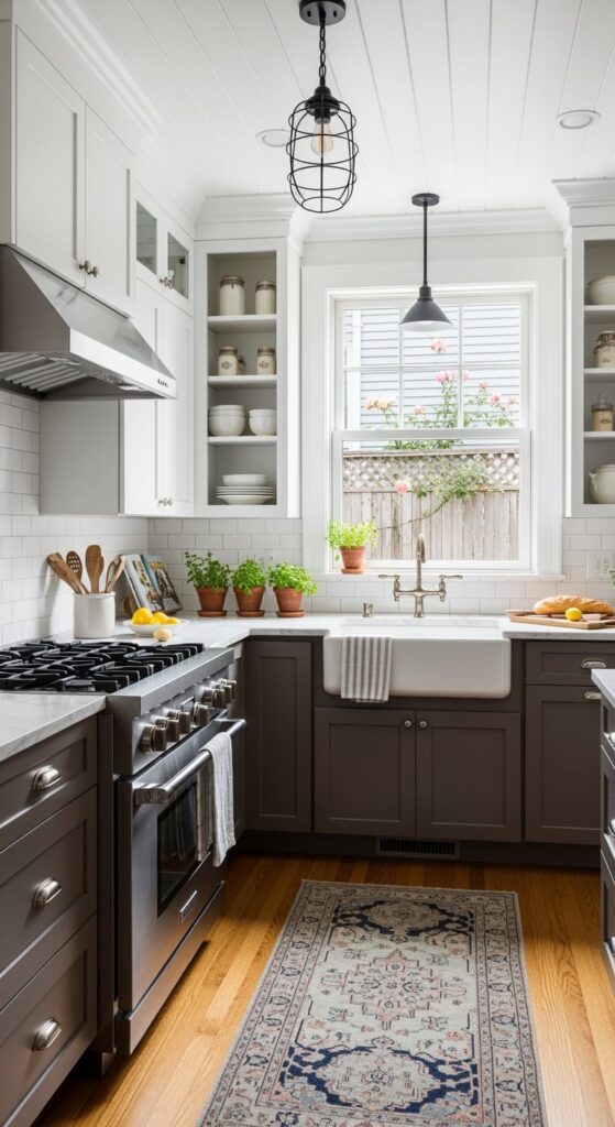 23 Small Corner Kitchen That Maximizes Every Inch Beautifully