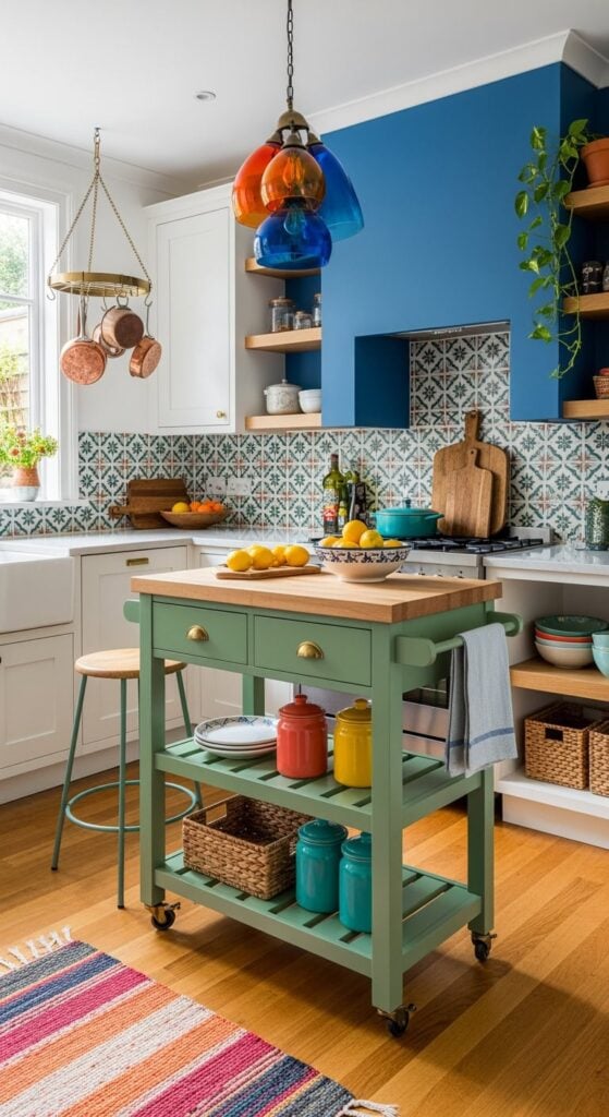 23 Small Kitchen Island Ideas That Make Cooking Easier