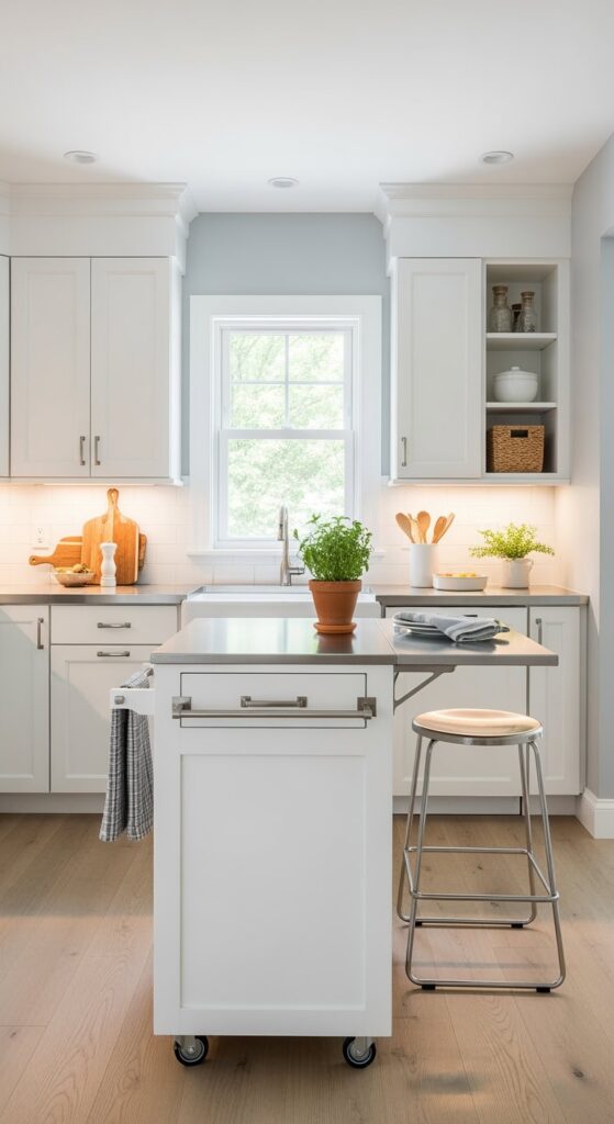 23 Small Kitchen Island Ideas That Make Cooking Easier