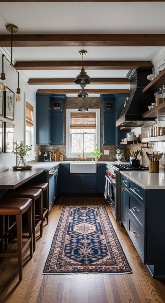 23 Small Dark Kitchen That Inspires Stylish Redesigns