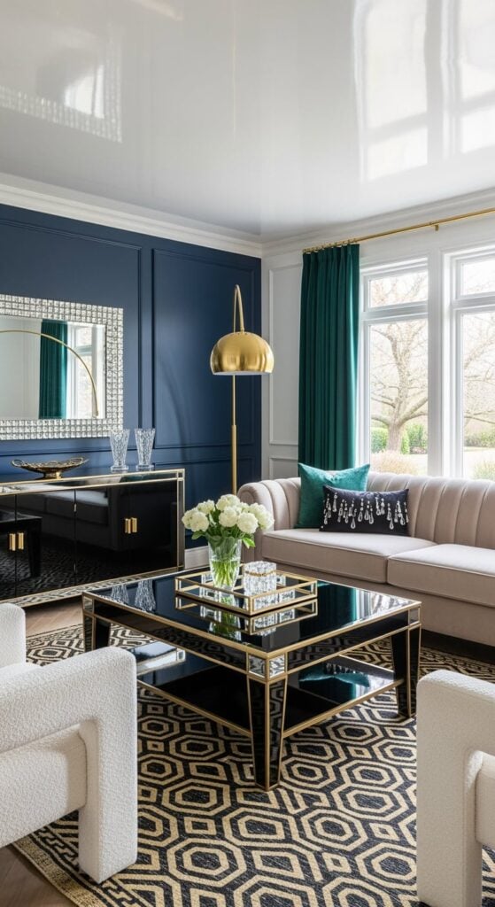23 Black Modern Living Room Designs With Chic Contrast and Texture