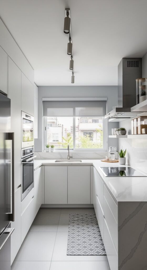 23 Small Square Kitchen That Maximizes Style and Function
