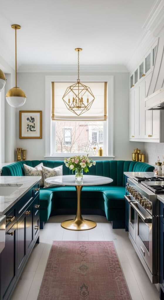 23 Small Banquette Seating in Kitchen that Maximizes Space with Style