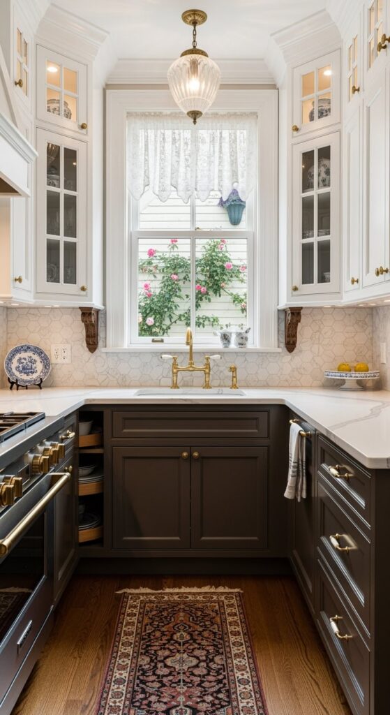 23 Small Corner Kitchen That Maximizes Every Inch Beautifully