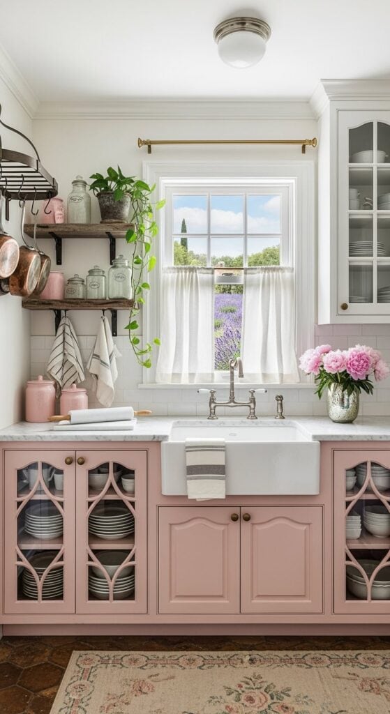 23 Small French Country Kitchen Designs