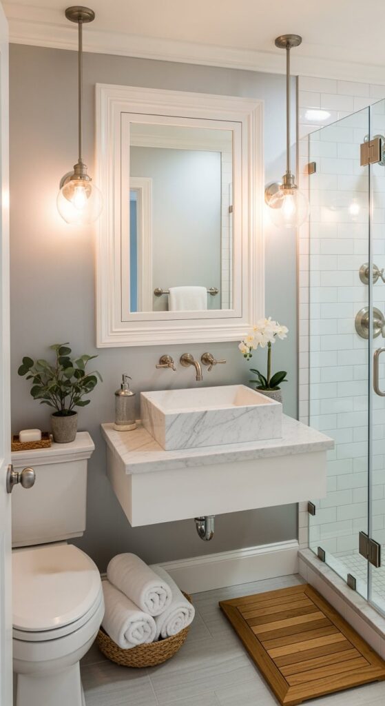 23 Small Bathroom Lighting Ideas for a Dazzling Look