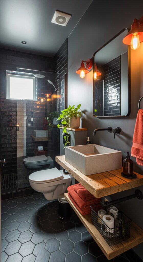 23 Small Funky Bathroom Designs