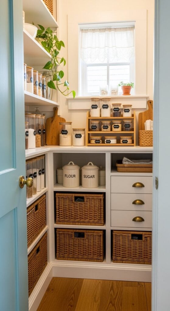 17 Small Kitchen Pantries That Simplify Everyday Life