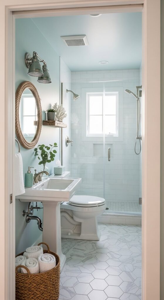 23 Small Bathroom Paint Colors That Transform Compact Rooms