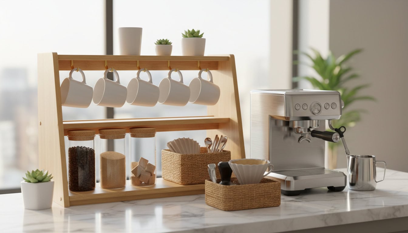 10 Best Coffee Station Organizers That'll Declutter in [YEAR]