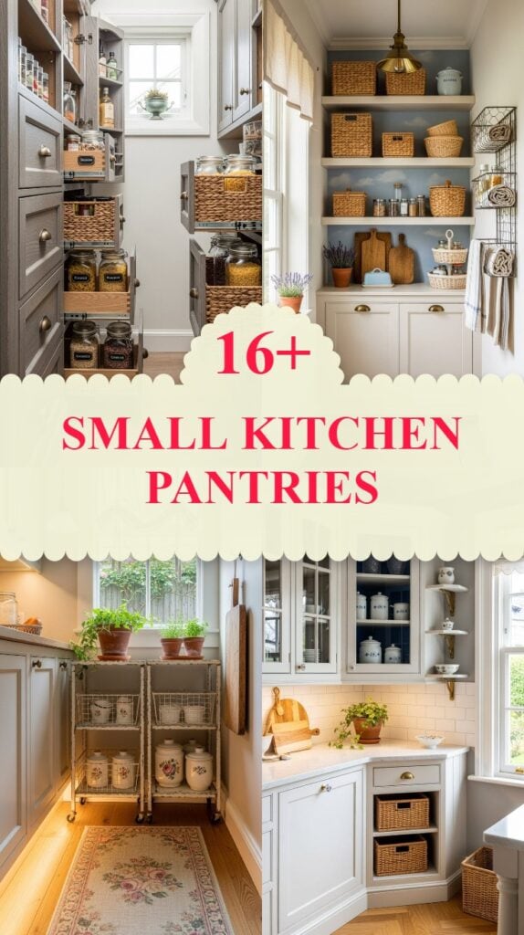 17 Small Kitchen Pantries That Simplify Everyday Life