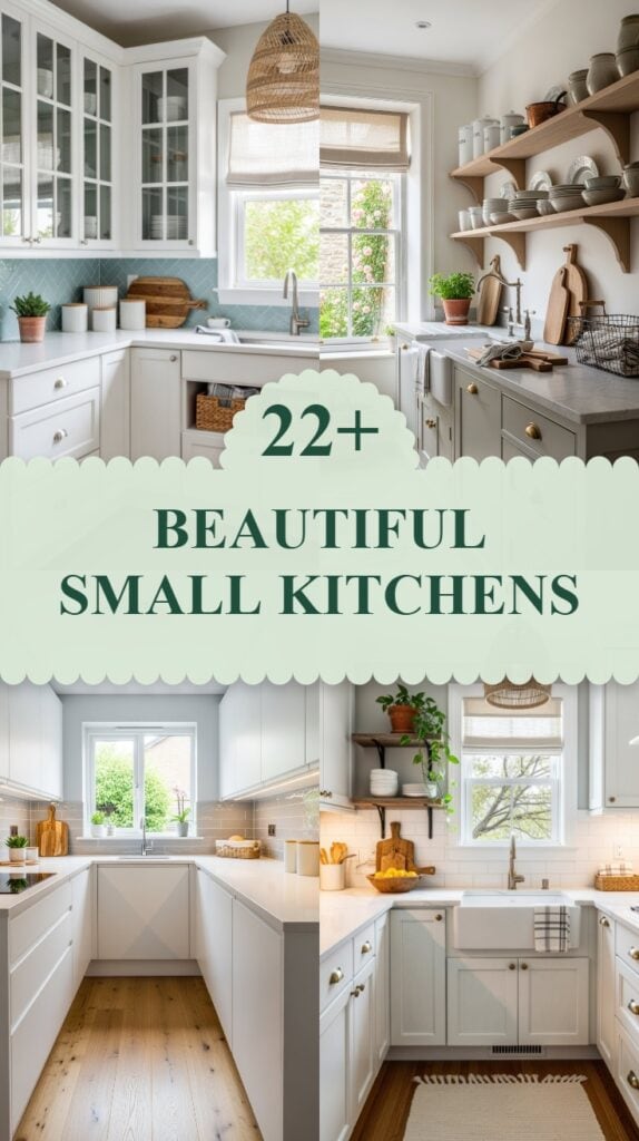 23 Beautiful Small Kitchens That Look Effortlessly Elegant