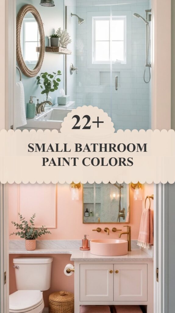 23 Small Bathroom Paint Colors That Transform Compact Rooms