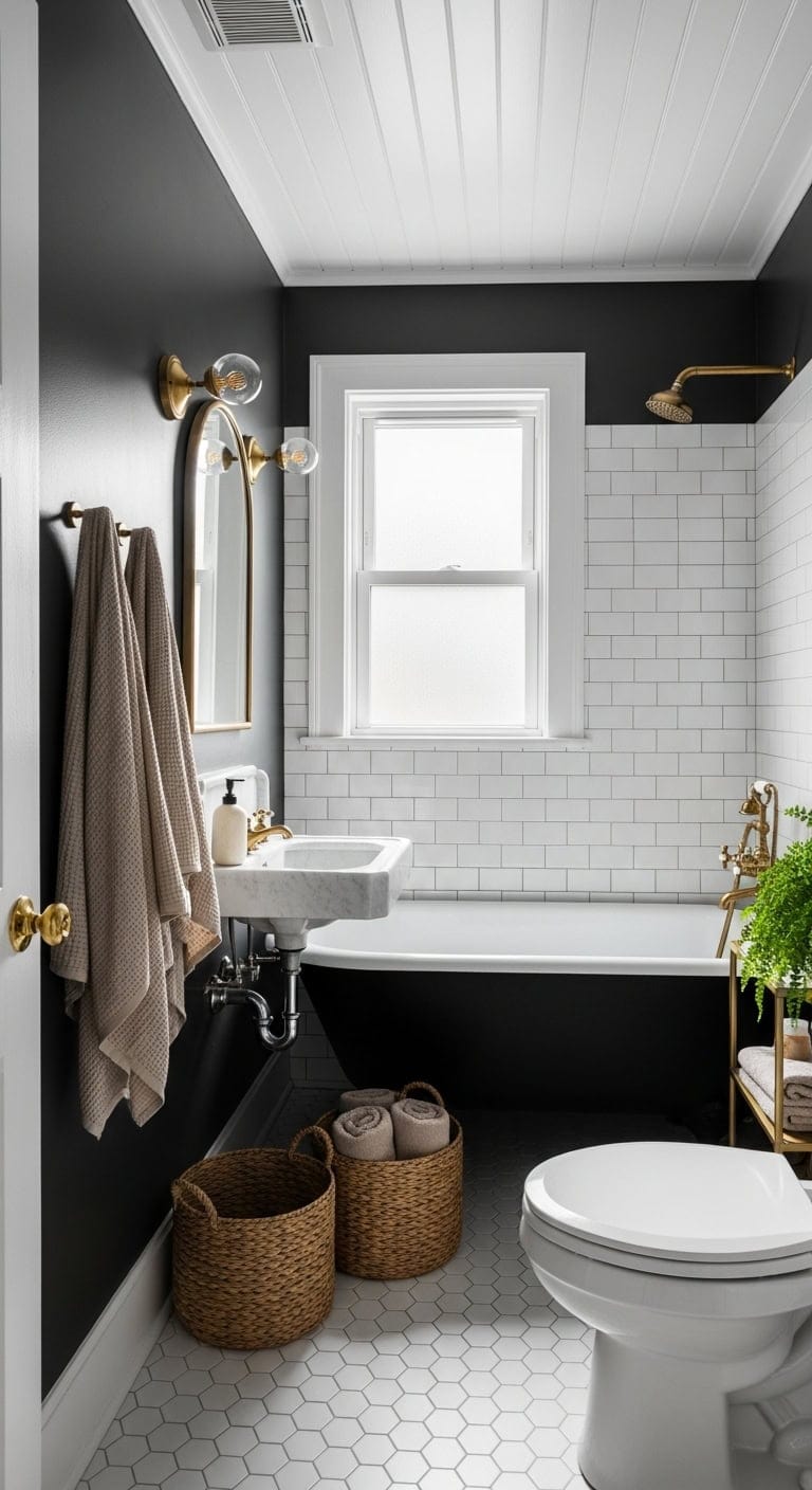 23 Small Bathroom With Bath Layouts to Keep Your Soaking Dreams Alive