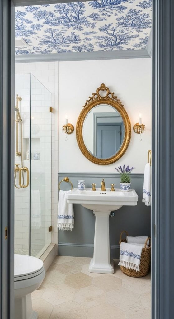 23 Small Powder Bathroom Ideas That Make a Big First Impression