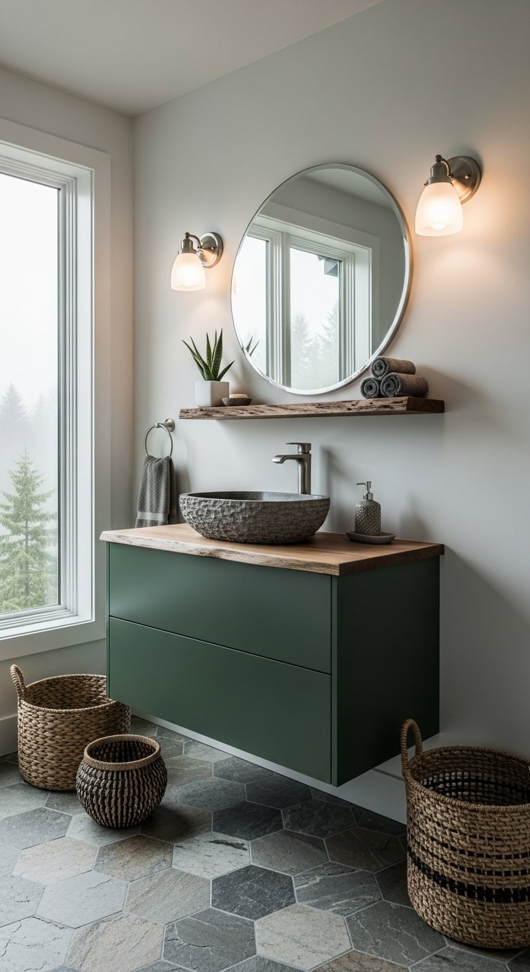 23 Small Modern Bathroom Designs That Feel Fresh and Clean