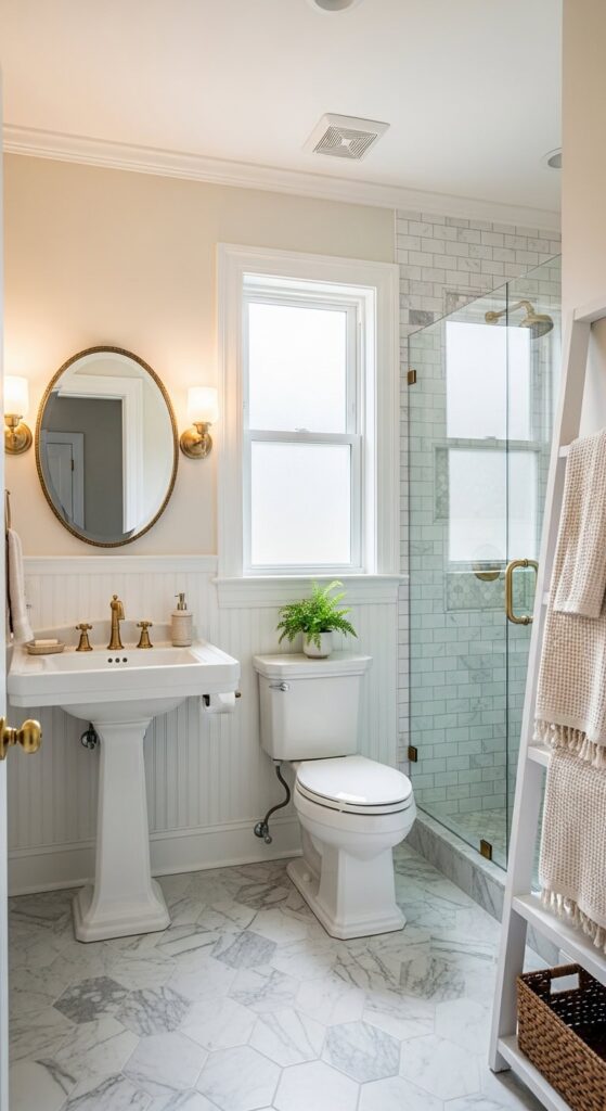 23 Small Bathroom Paint Colors That Transform Compact Rooms