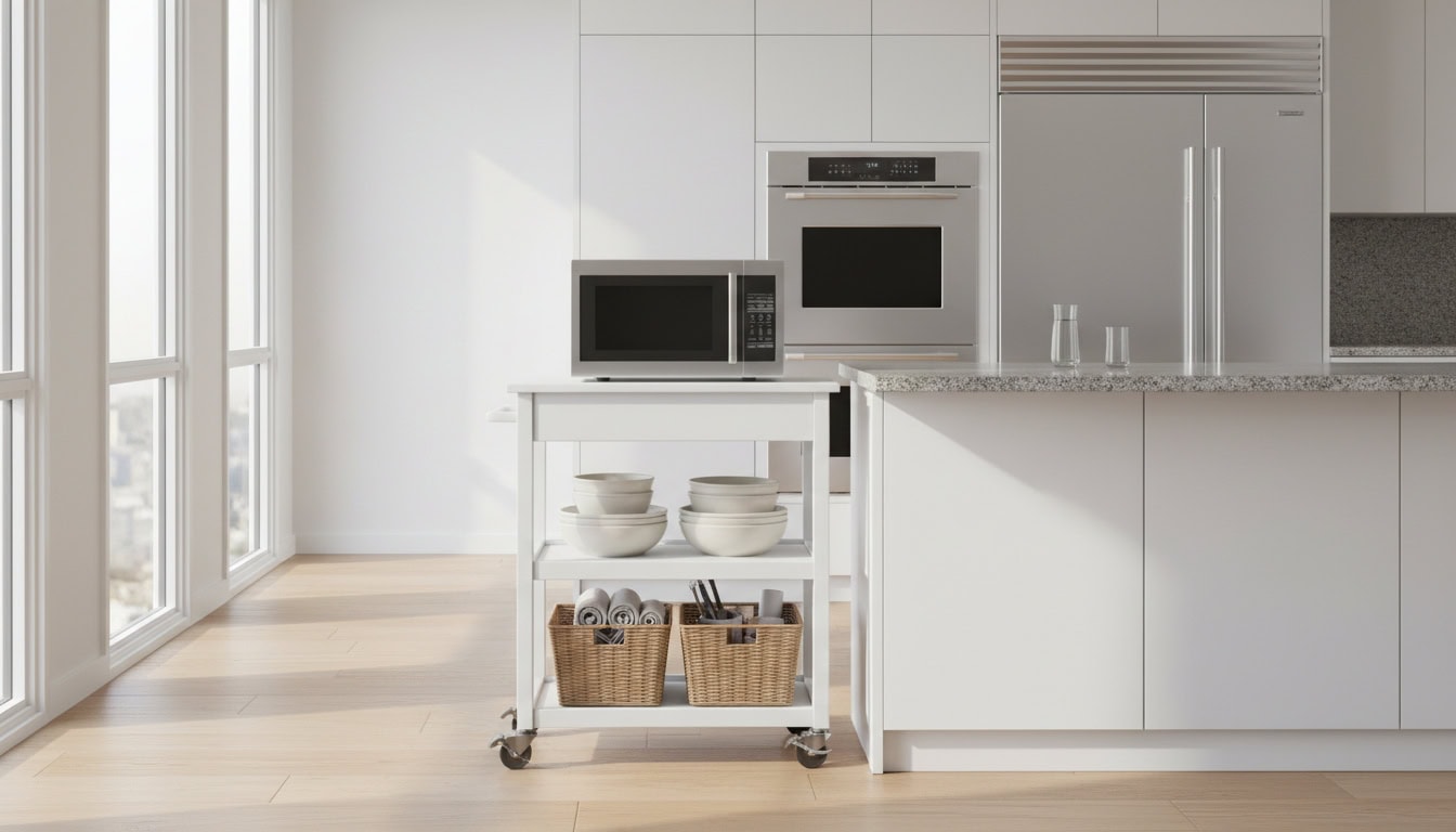10 Best Microwave Carts for [YEAR] (More Space, Less Clutter)
