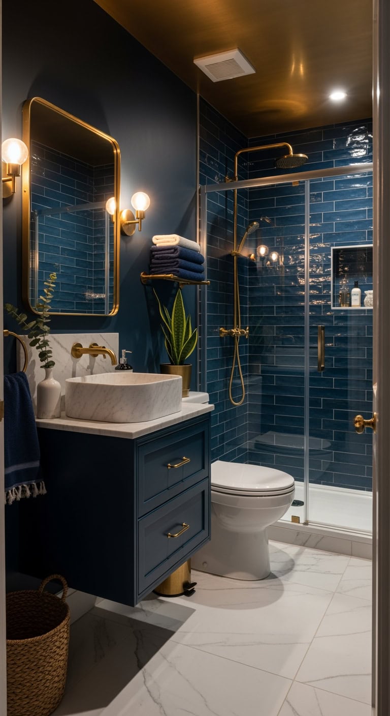 23 Beautiful Small Square Bathroom Designs