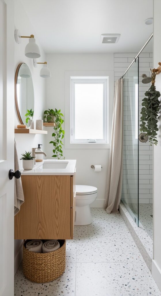23 Beautiful Small Square Bathroom Designs