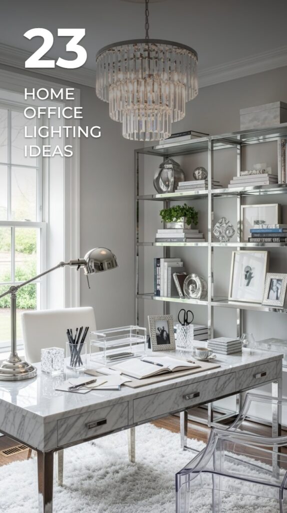 23 Home Office Lighting Ideas | Bright & Inspiring
