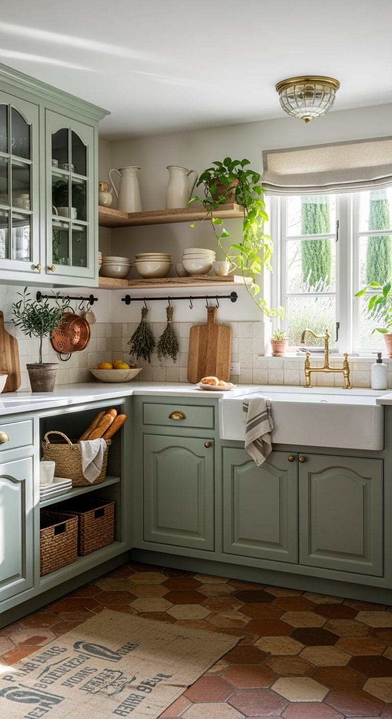 23 Small French Country Kitchen Designs