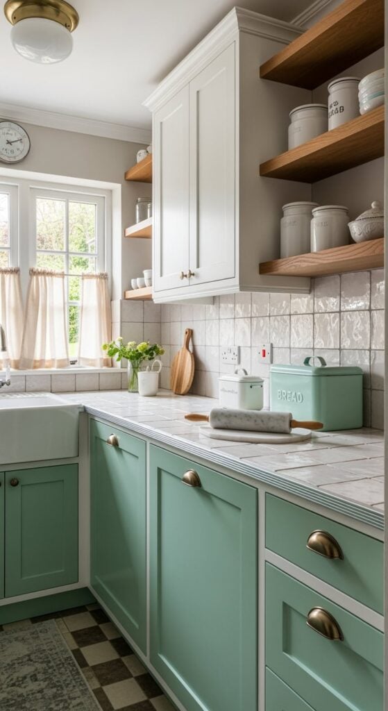 23 Small Vintage Kitchen Designs