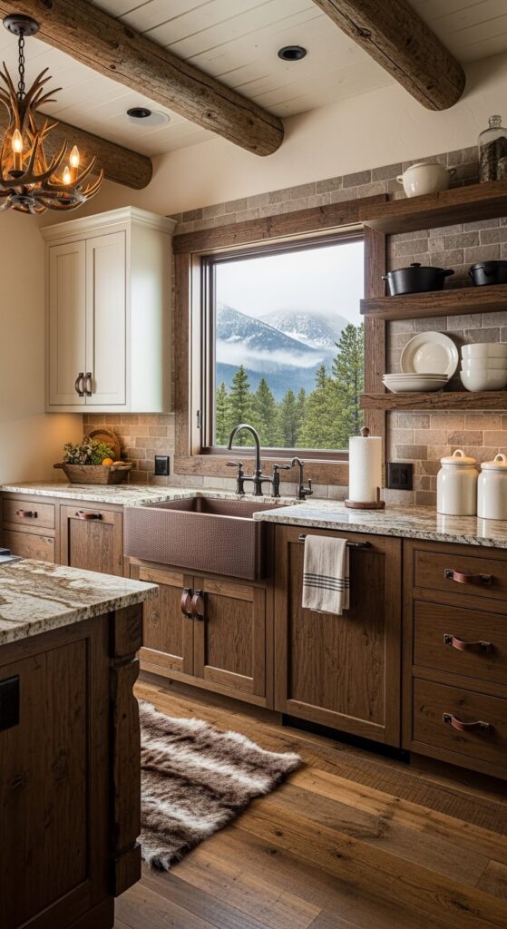 23 Beautiful Small Country Kitchen Designs