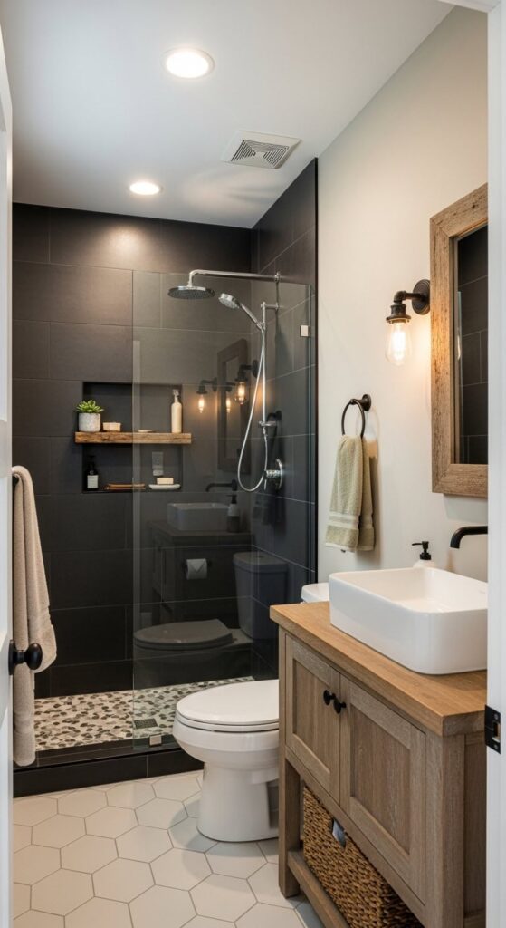23 Small Bathroom Walk in Shower Layouts That Open Up Your Space