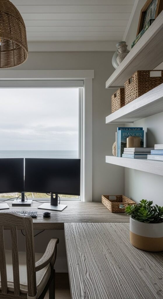 12 Double Monitor Setup Home Office Ideas | Productive & Sleek