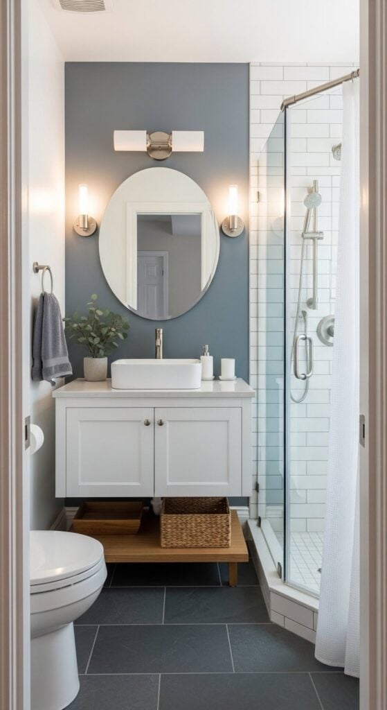 23 Small Dark Bathroom Ideas That Prove Black Is Beautiful