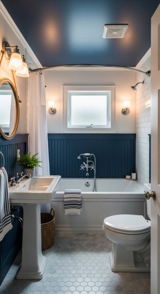 23 Small Bathroom Ideas With Tub for Relaxing in Tight Spaces