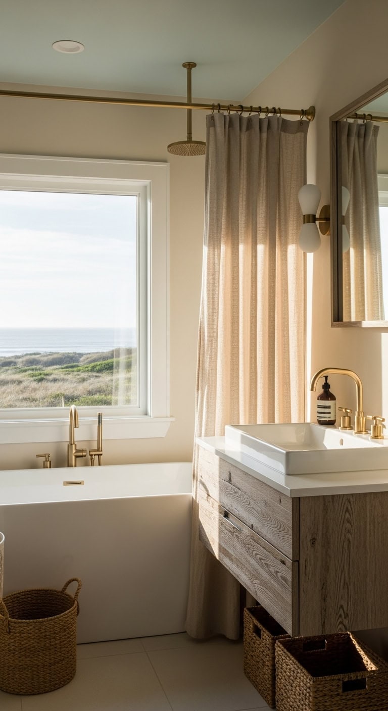 23 Small Bathroom Ideas With Tub for Relaxing in Tight Spaces