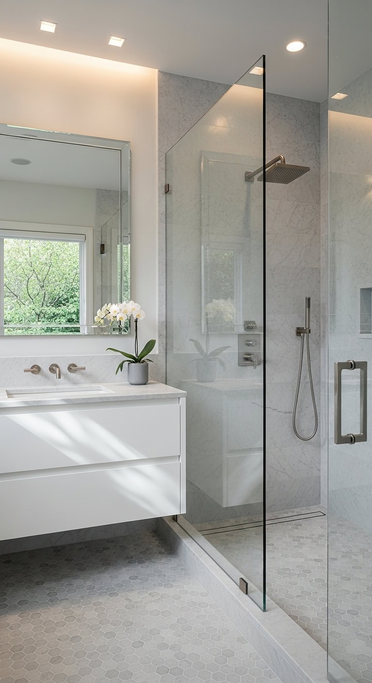 23 Small Bathroom Walk in Shower Layouts That Open Up Your Space