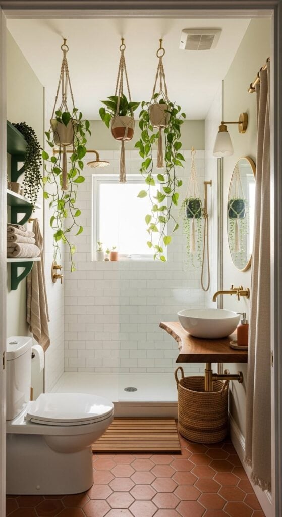23 Small Boho Bathroom Ideas: Free-Spirited Design for Compact Spaces