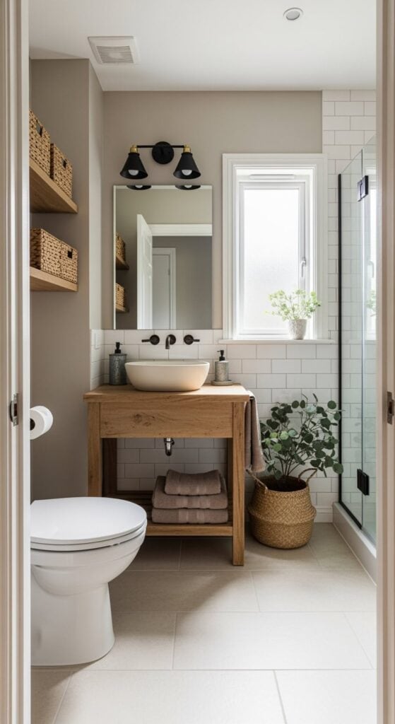 23 Beautiful Small Square Bathroom Designs