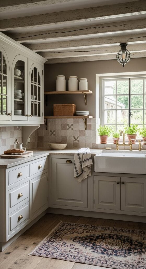 23 Small French Country Kitchen Designs