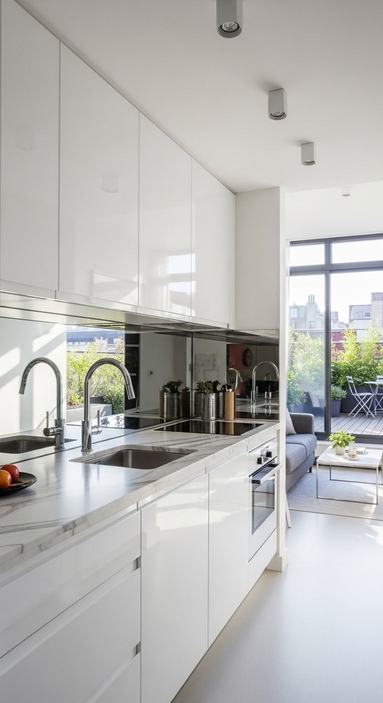 23 Tiny Open Kitchen and Living Room Layouts for Compact Living