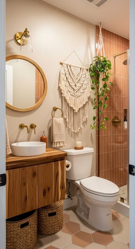 23 Small Half Bathroom Ideas That Pack in Style and Function