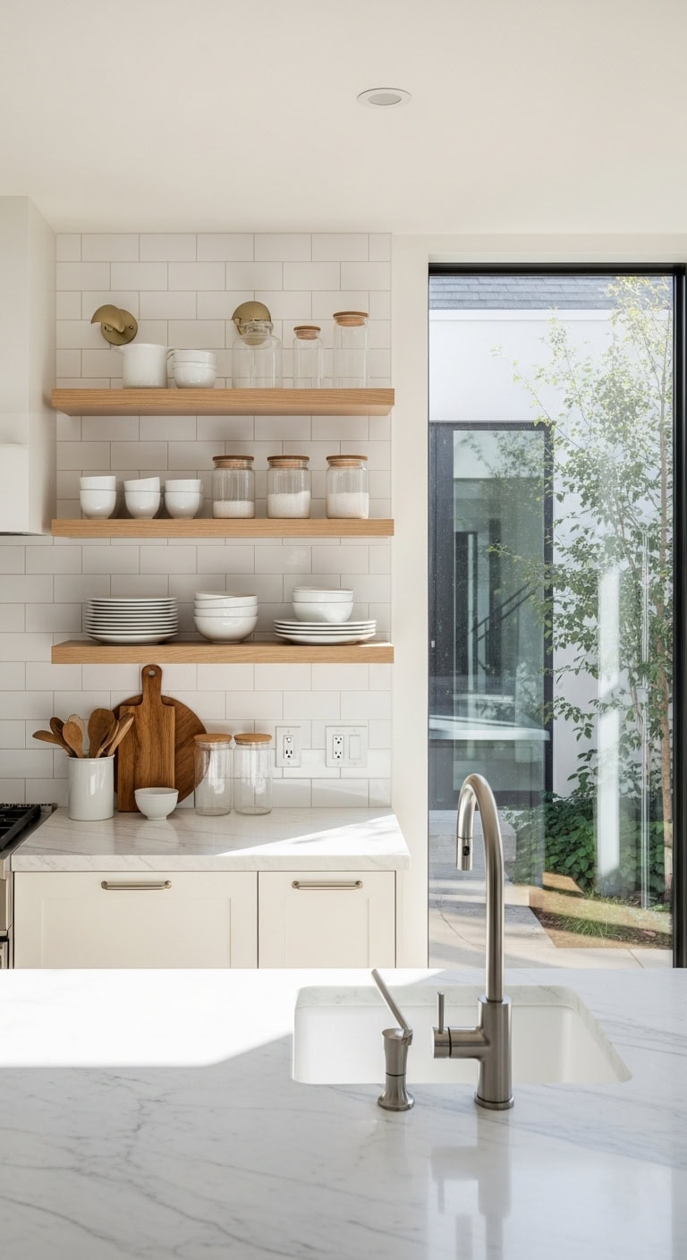 23 Open Shelf Kitchen Ideas That Look Curated (Not Cluttered)