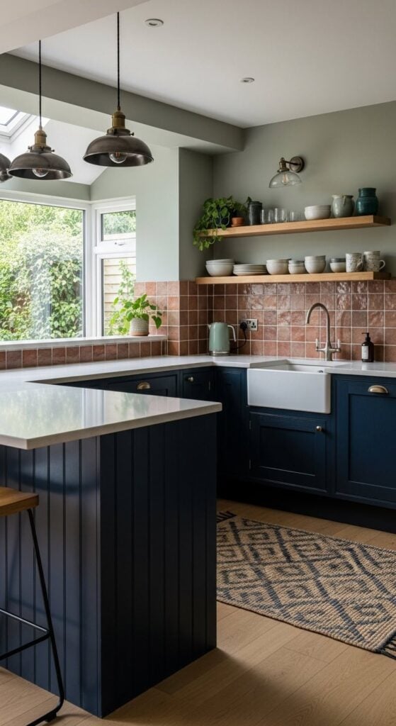 23 Semi Open Kitchen Designs for the Best of Both Worlds