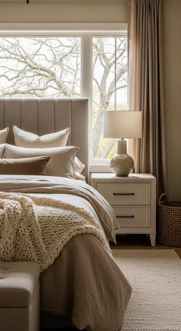 23 Light Beige Bedroom Ideas That Maximize Natural Light