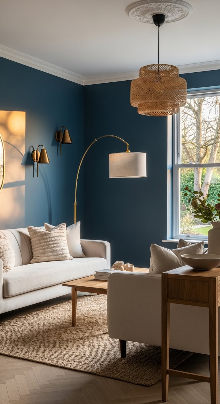 23 Inchyra Blue Living Rooms That Make This Color Shine