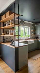 23 Semi Open Kitchen Designs for the Best of Both Worlds