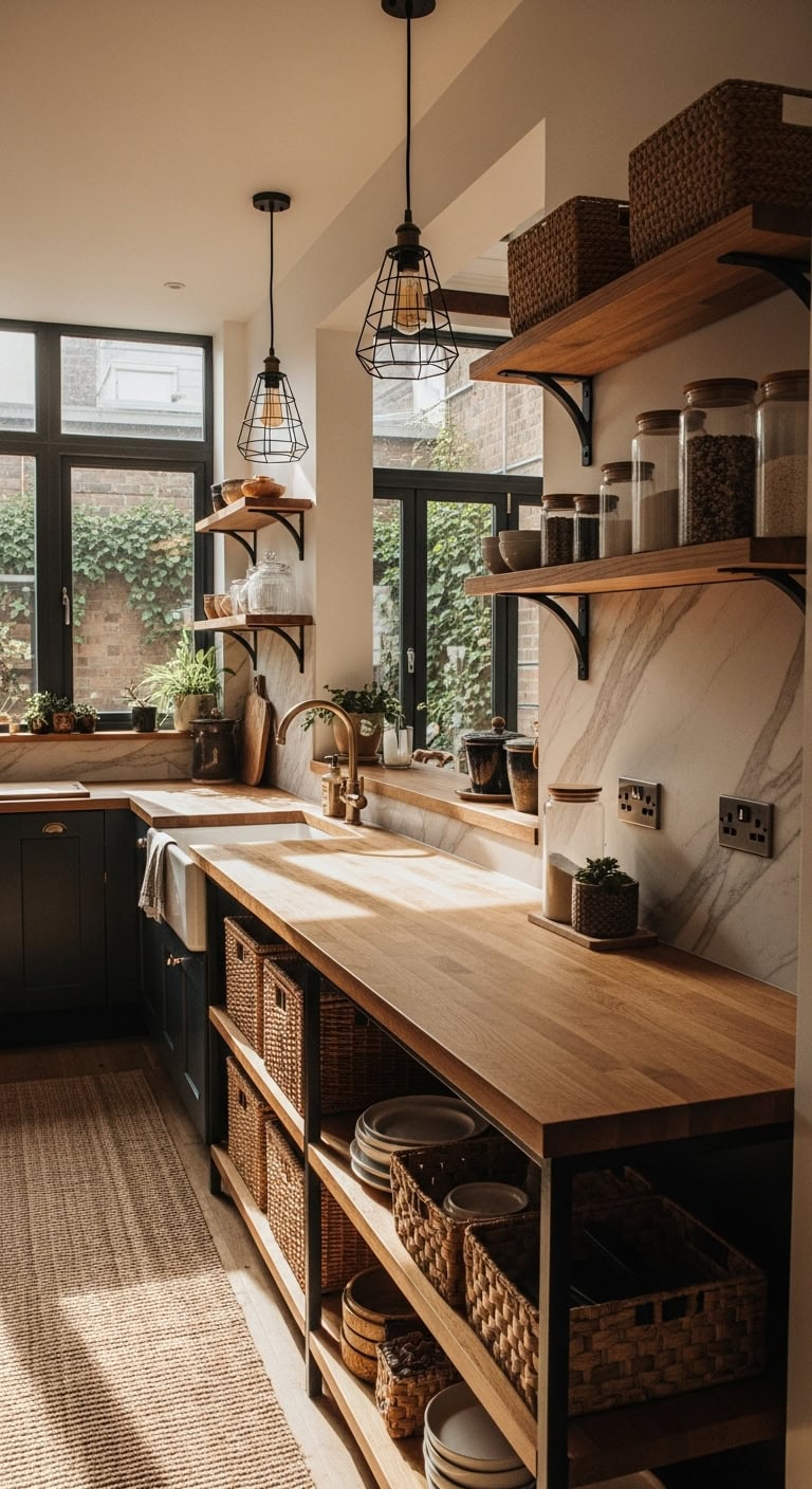 23 Semi Open Kitchen Designs for the Best of Both Worlds