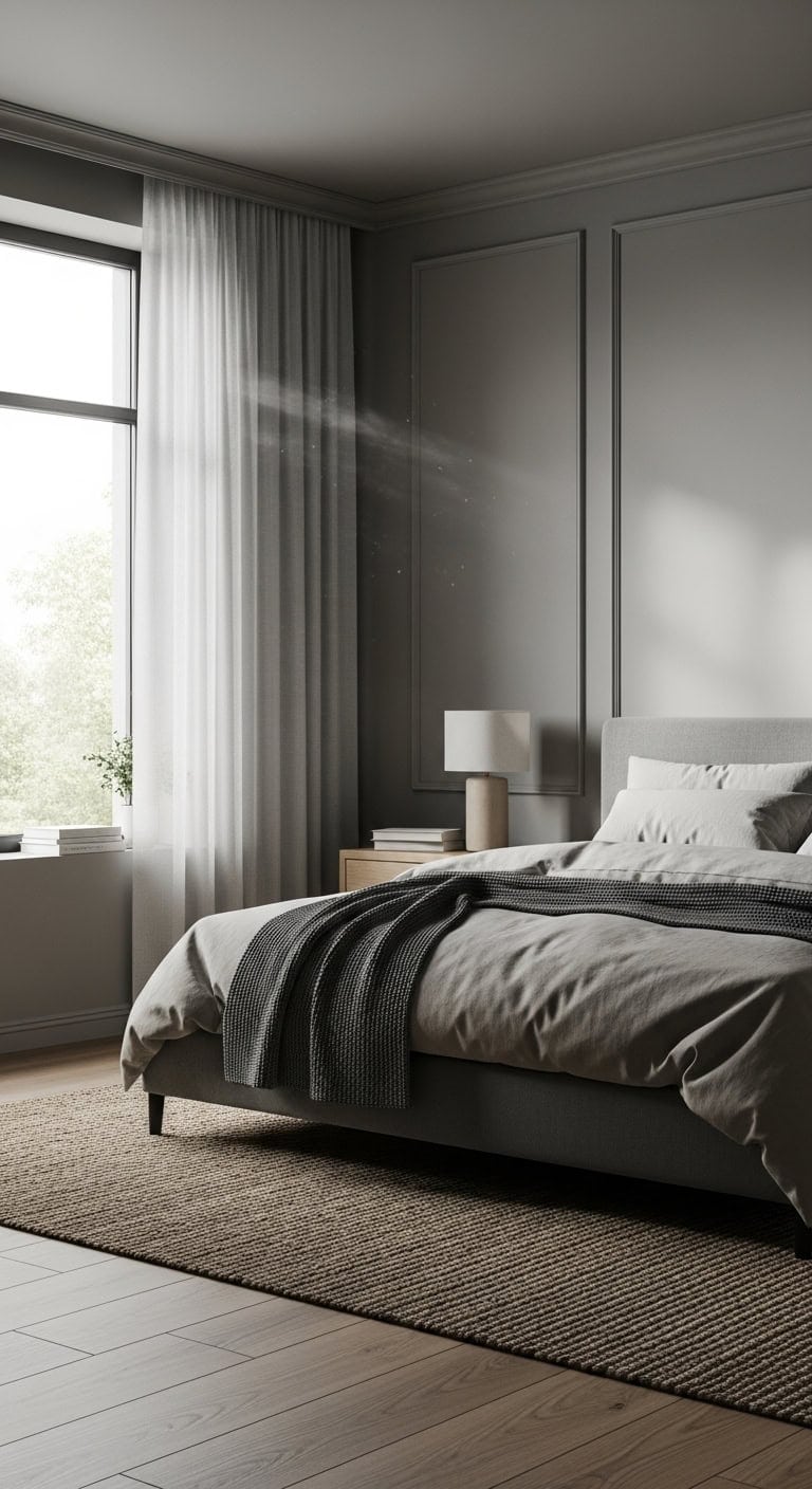 23 Grey and Beige Bedrooms That Balance Warm and Cool